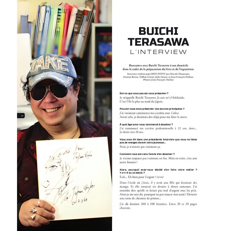 COBRA Art Book Buichi Terasawa Aux Frontières de l'Imaginaire - Tome 1