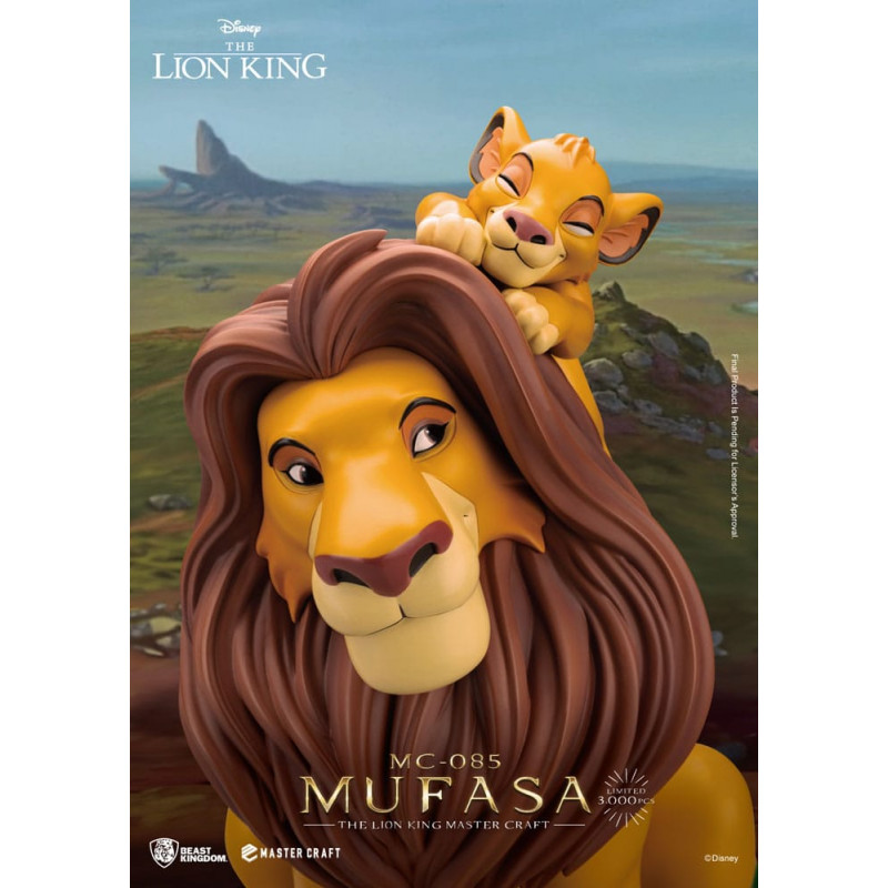 Statue Mufasa Master Craft Beast Kingdom Le Roi Lion
