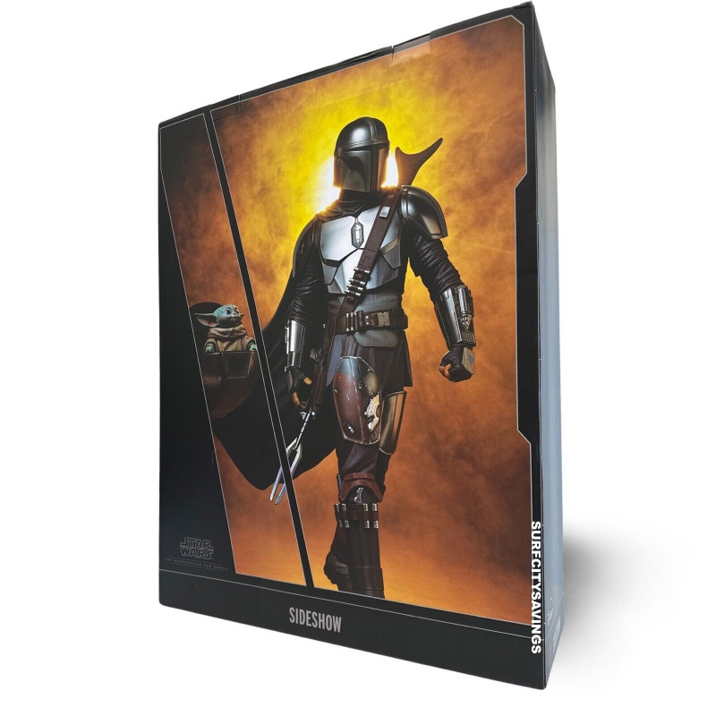 STAR WARS The Mandalorian Statue Premium Format The Mandalorian Sideshow