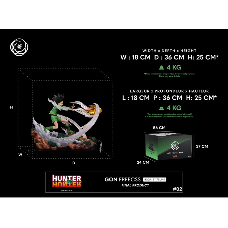 Statue Ikigai Gon Freecss Tsume Art Hunter X Hunter