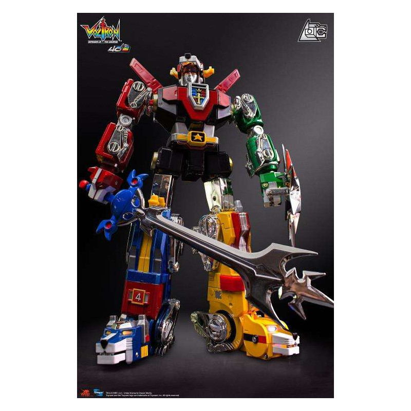 Robot Voltron Collector’s Set 40th Anniversary Toynami Voltron