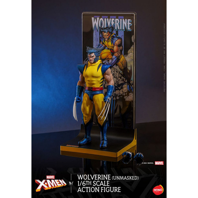Figurine Wolverine X-Men Unmasked Hono Studio Marvel