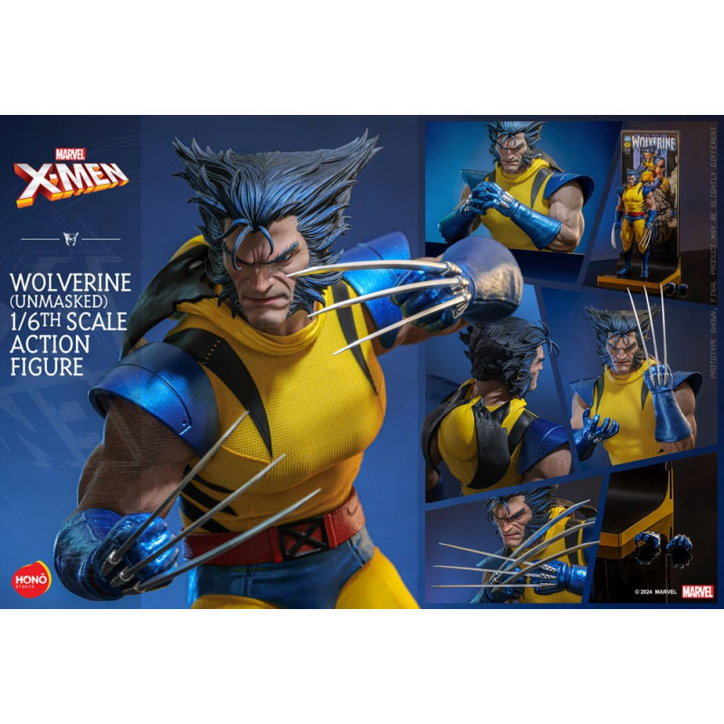 Figurine Wolverine X-Men Unmasked Hono Studio Marvel