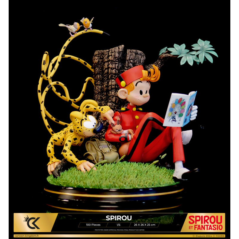 Statue Spirou & Marsupilami Cartoon Kingdom Pirou et Fantasio