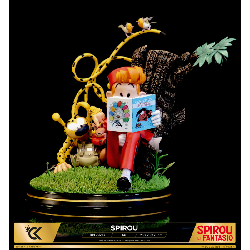 Statue Spirou & Marsupilami Cartoon Kingdom Pirou et Fantasio