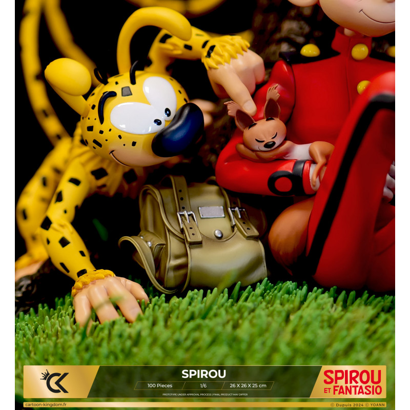 Statue Spirou & Marsupilami Cartoon Kingdom Pirou et Fantasio