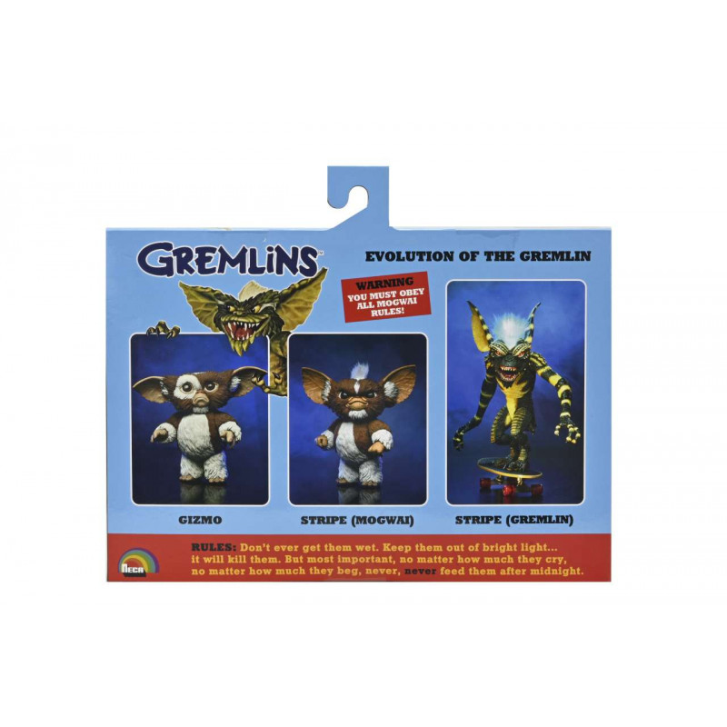 Pack 3 Figurines Evolution Of The Gremlin 40th Anniversary Ultimate ...