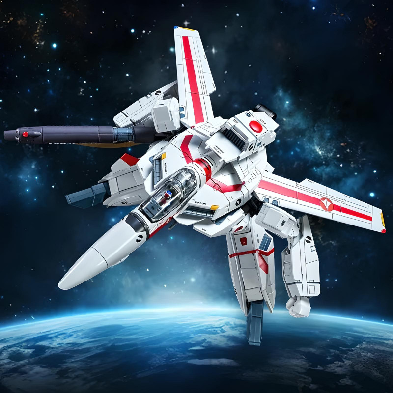 Veritech VF-1J Transformable Hen Dou Ryoku Unix Sqaure Robotech