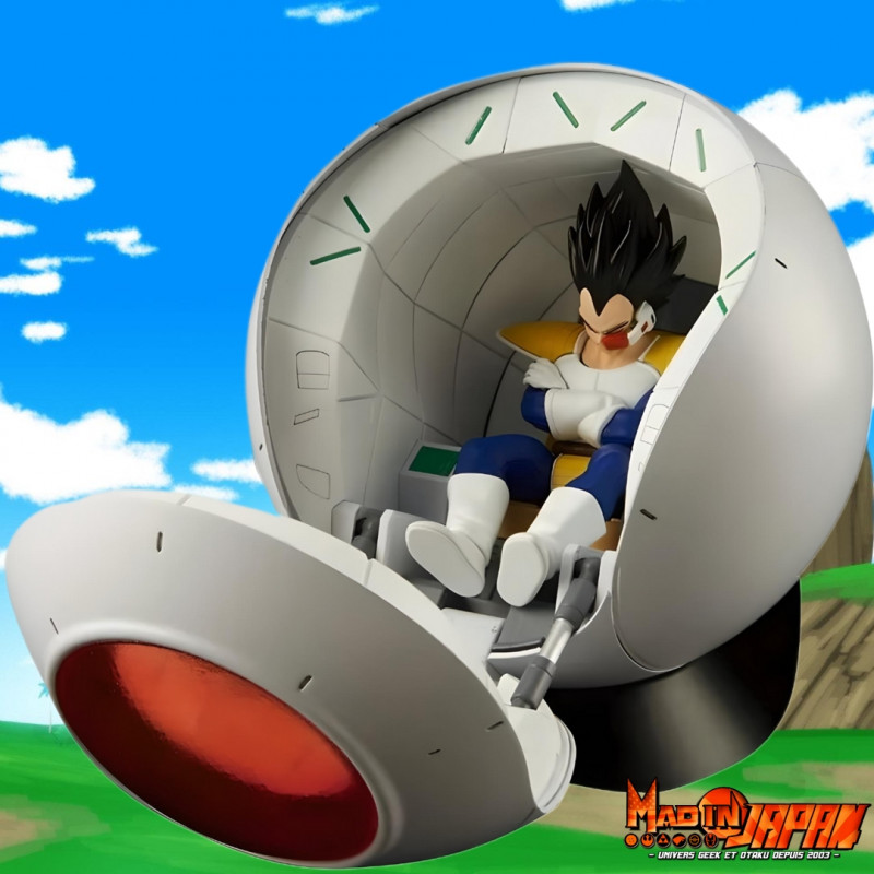 DRAGON BALL Z Saiyan Pod Vegeta Figure Rise Mechanics Bandai