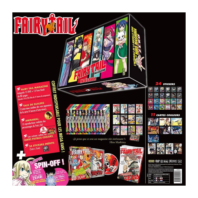 FAIRY TAIL coffret DVD Intégrale Saison 5 Fairy Tail Magazine