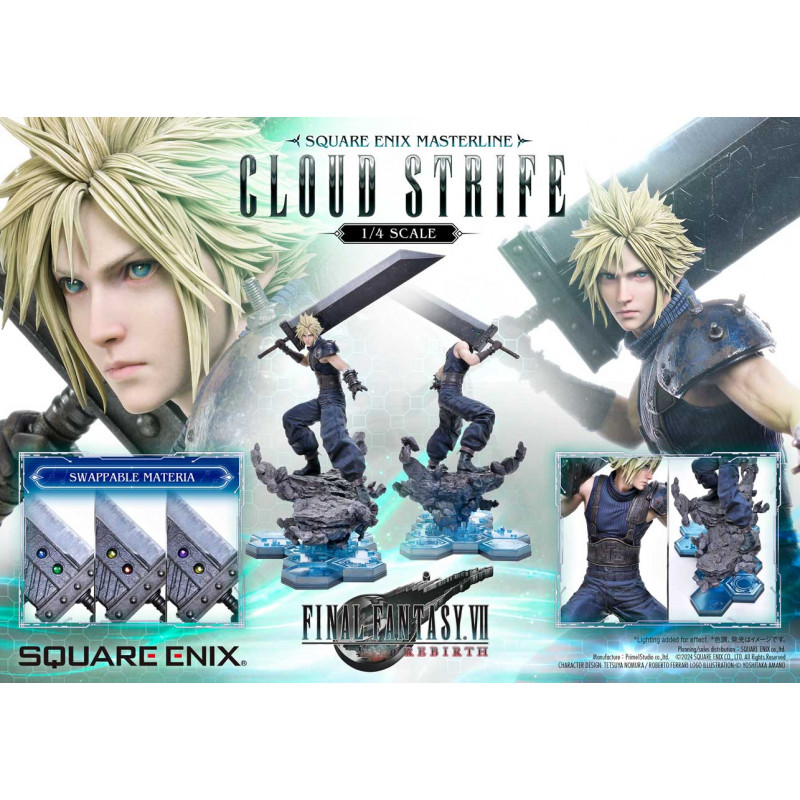 Statue Square Enix Masterline Cloud Strife Regular Version Prime 1 ...