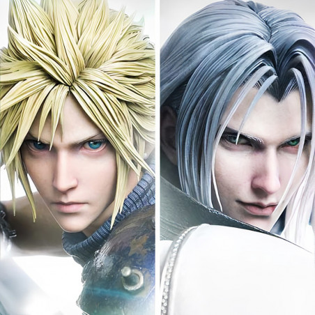 Statues Square Enix Masterline Cloud Strife VS Sephiroth Prime 1 Studio ...