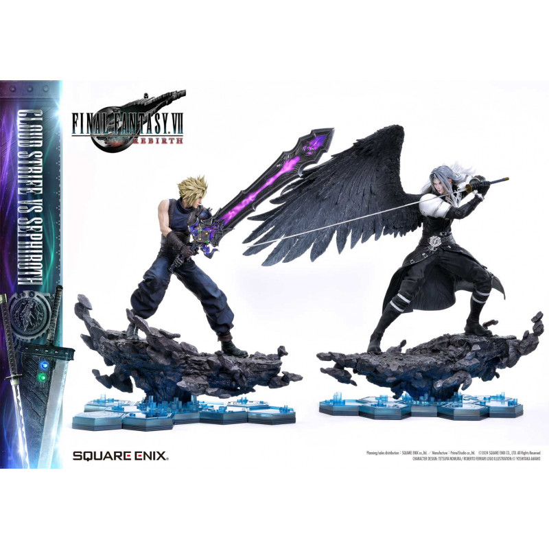 Statues Square Enix Masterline Cloud Strife VS Sephiroth Prime 1 Studio ...