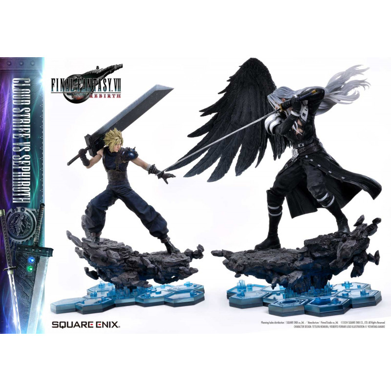 Statues Square Enix Masterline Cloud Strife VS Sephiroth Prime 1 Studio ...