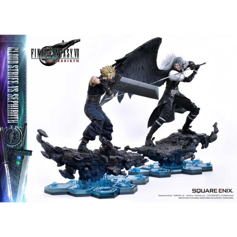 Statues Square Enix Masterline Cloud Strife VS Sephiroth Prime 1 Studio ...