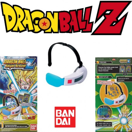 DRAGON BALL Z Saiyan Scouter Bleu Bandai