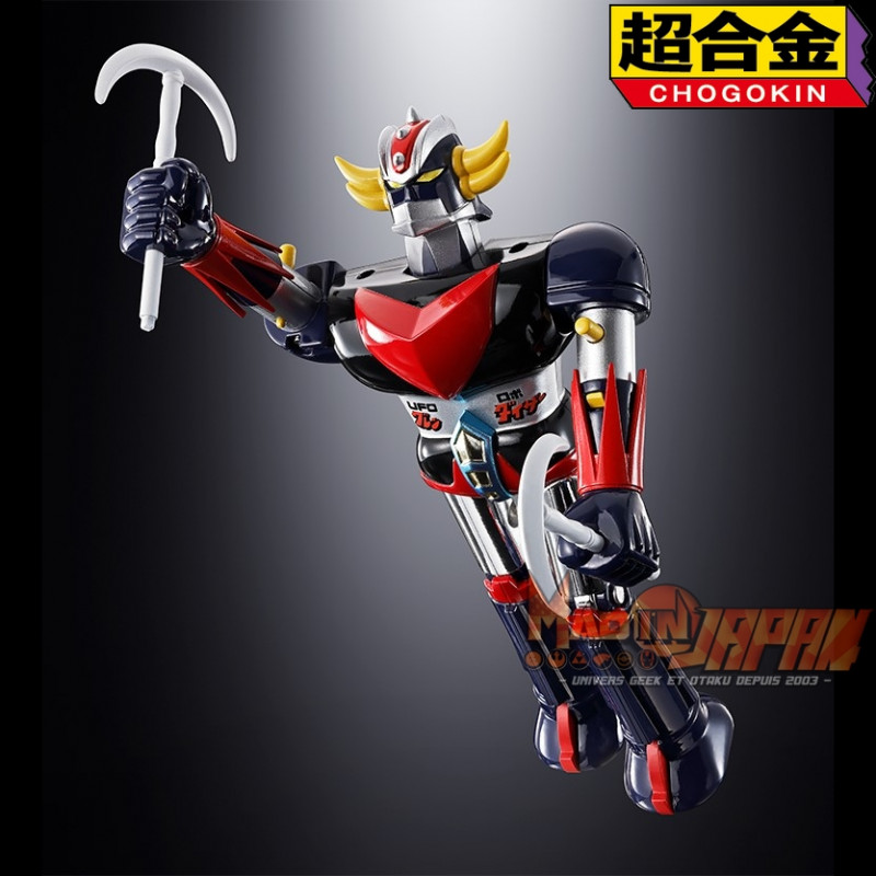 GOLDORAK Chogokin Deluxe Grendizer & Spazer Popy / Bandai
