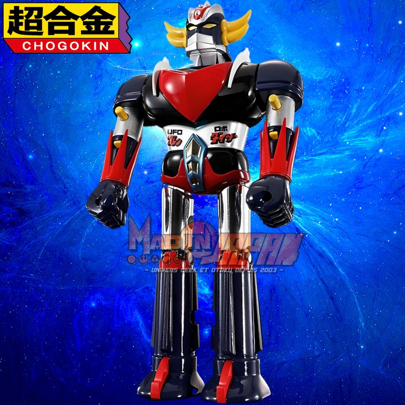 GOLDORAK Chogokin Deluxe Grendizer & Spazer Popy / Bandai