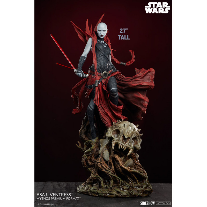 Statue Asajj Ventress Mythos Premium Format Figure Sideshow Star Wars
