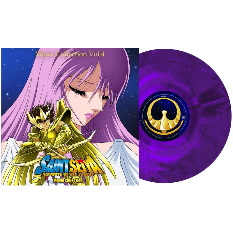 SAINT SEIYA Disque Vinyle 33 Tours Saint Seiya Original Soundtrack Vol. 4 Microids Records