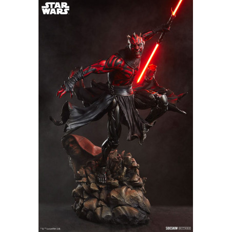 Statue Dark Maul Mythos Premium Format Figure Sideshow Star Wars