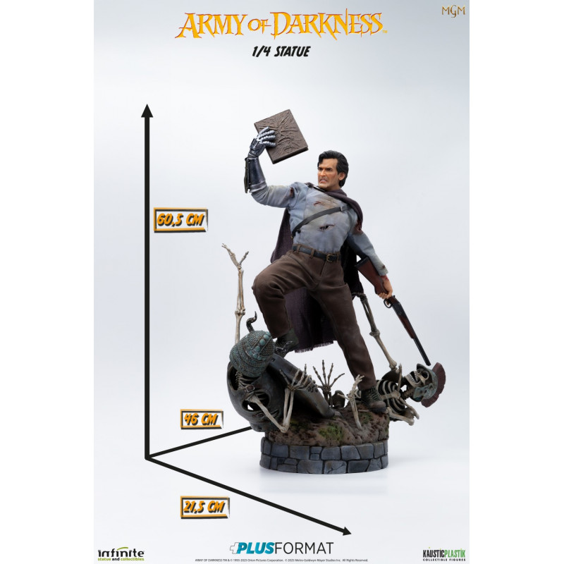 Statue Ash Plus Format Infinite Statue Evil Dead