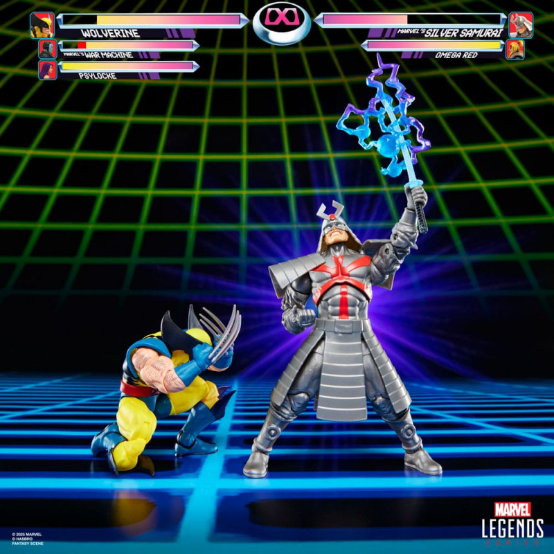 MARVEL vs CAPCOM Pack 2 Figurines Wolverine Vs Silver Samurai ...