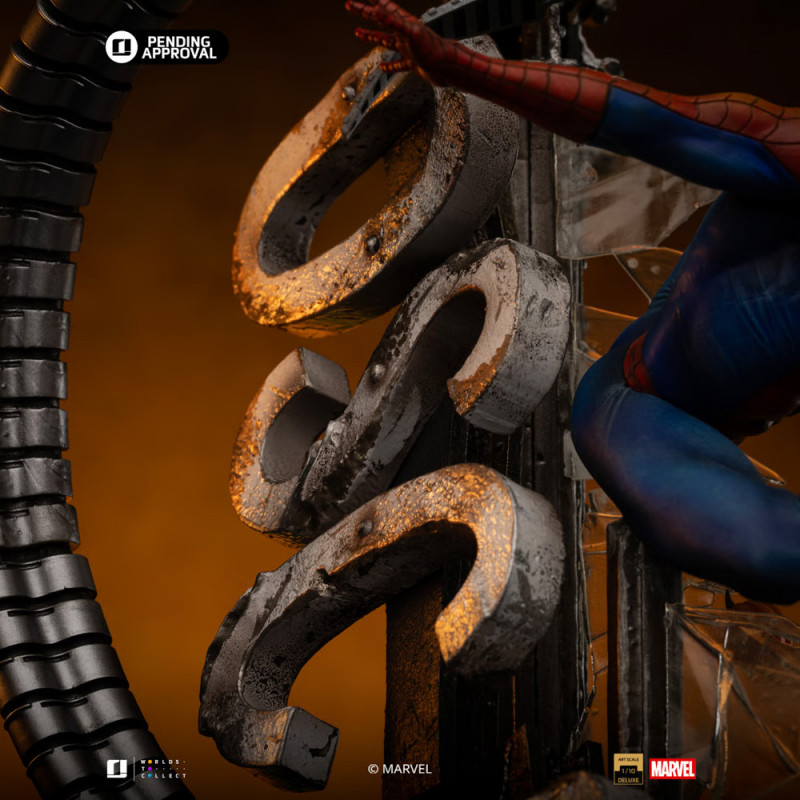 Statue Spider-Man 10th Anniversary Deluxe Art Scale Iron Studios Spider-Man
