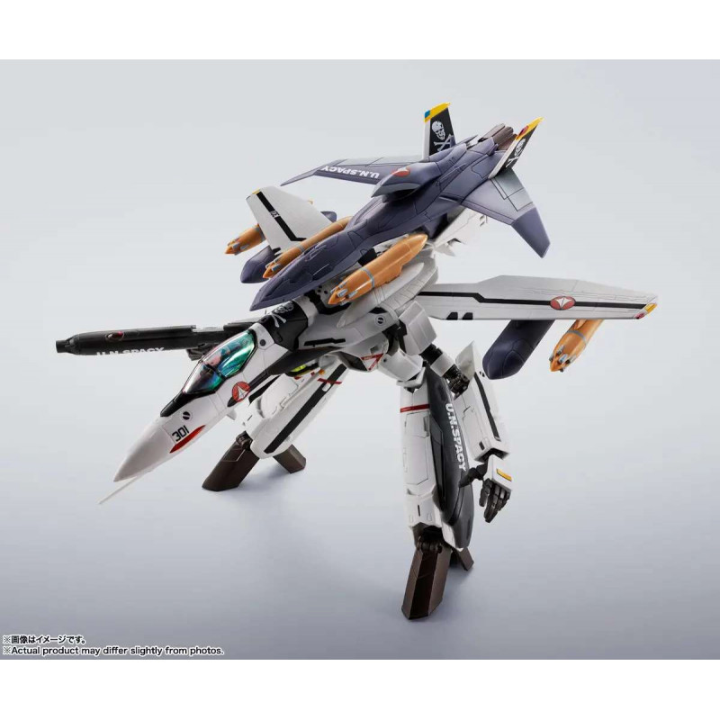 Hi Métal R VF-0S Phoenix Roy Focker QF-2200D-B Ghost Bandai Macross ...