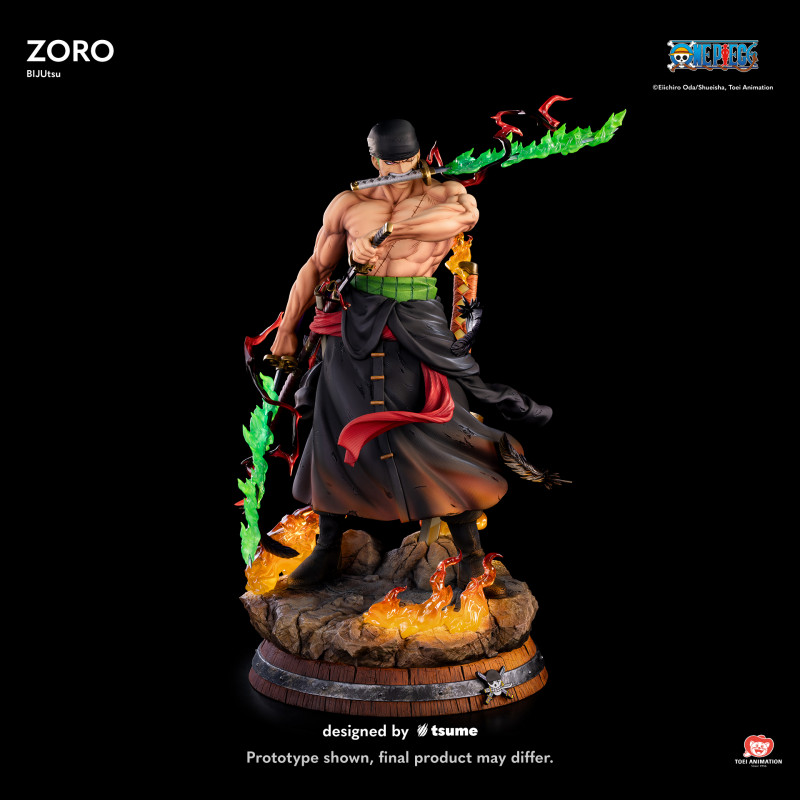 Statue BIJUtsu Zoro The Monster Trio Collection Tsume Art One Piece