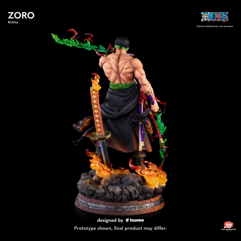 Statue BIJUtsu Zoro The Monster Trio Collection Tsume Art One Piece