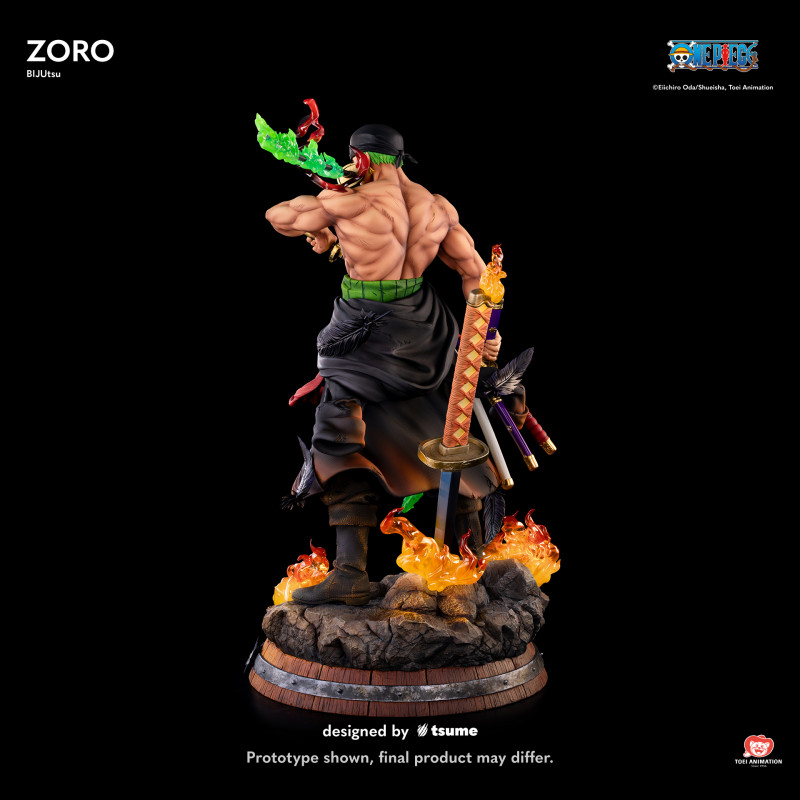 Statue BIJUtsu Zoro The Monster Trio Collection Tsume Art One Piece