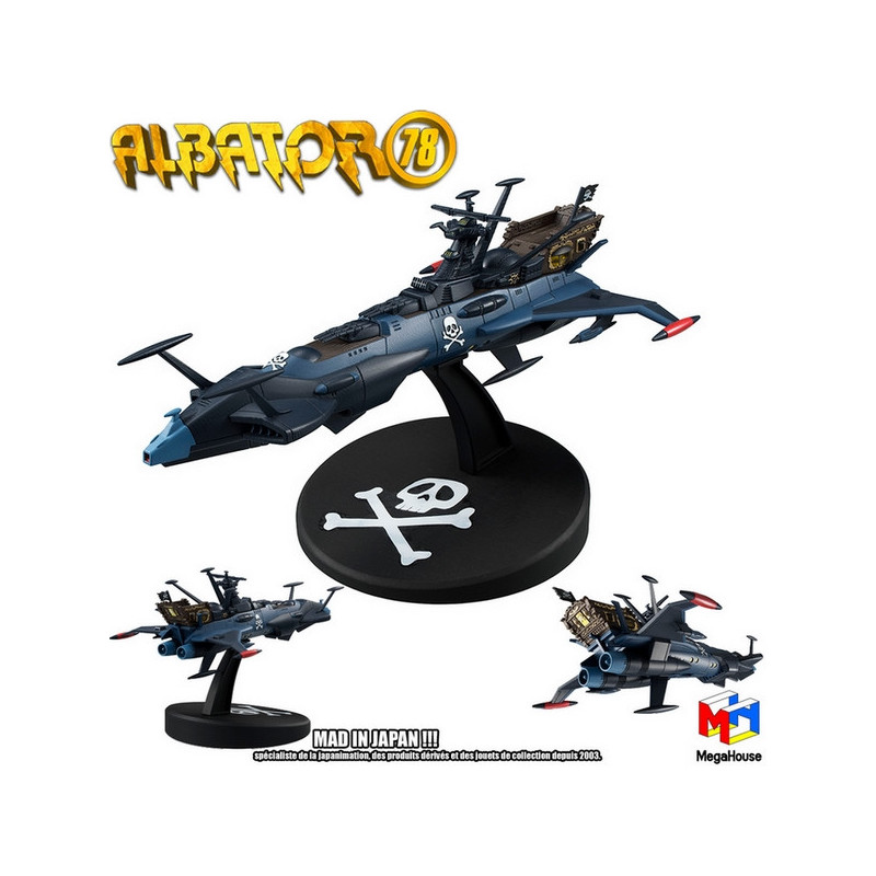 ALBATOR 78 Space Pirate Battleship Arcadia Megahouse