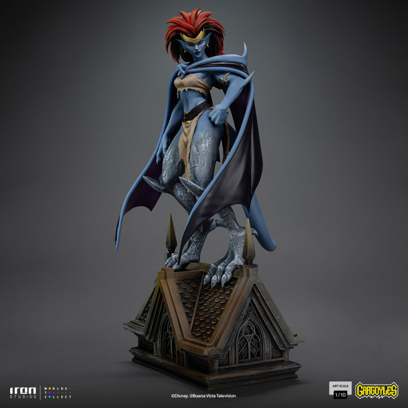 Statue Demona Art Scale Iron Studios Gargoyles