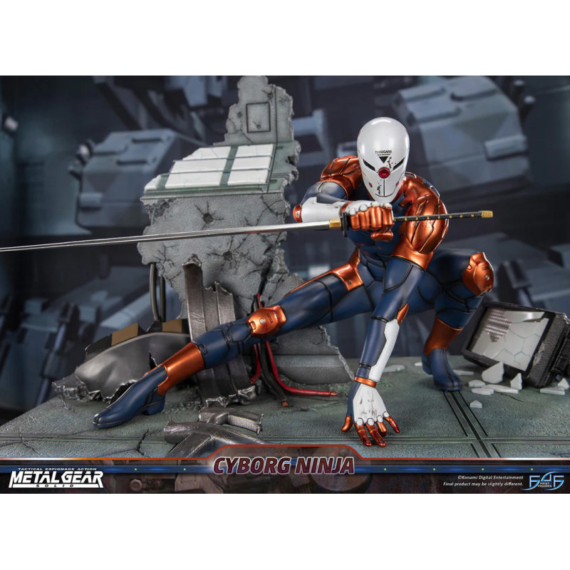 Statue Cyborg Ninja Gray Fox F4F Metal Gear Solid