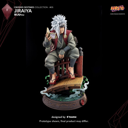 Statue BIJUtsu Jiraiya Crossed Destinies Collection Tsume Art Naruto