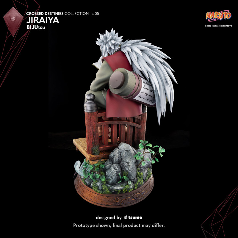 Statue BIJUtsu Jiraiya Crossed Destinies Collection Tsume Art Naruto