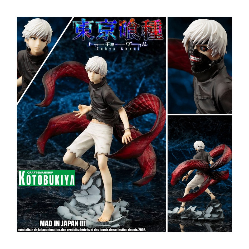 TOKYO GHOUL statue Ken Kaneki Awakened ARTFXJ Kotobukiya Exclusive version