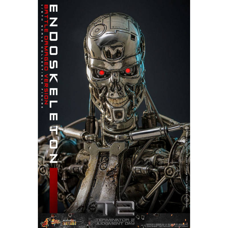 Figurine Movie Masterpiece Endoskeleton Battle Damaged Version Diecast ...