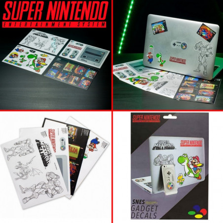 NINTENDO Stickers Super Nes Paladone