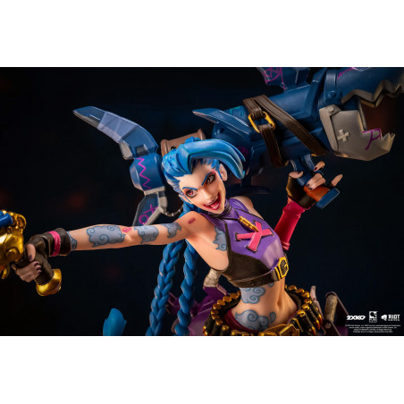 Statue Jinx & Warwick Pure Arts 2XKO