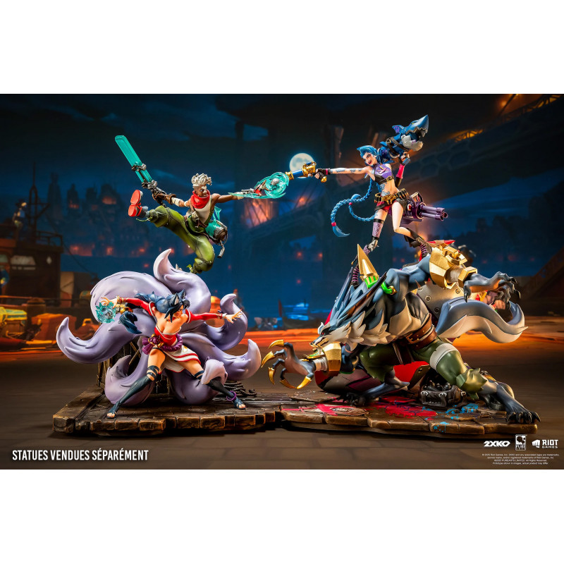 Statue Ahri & Ekko Pure Arts 2XKO