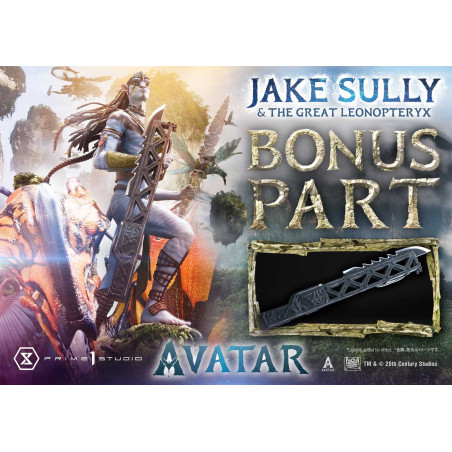 Statue Jake Sully & The Great Leonopteryx Real Elite Masterline Deluxe ...