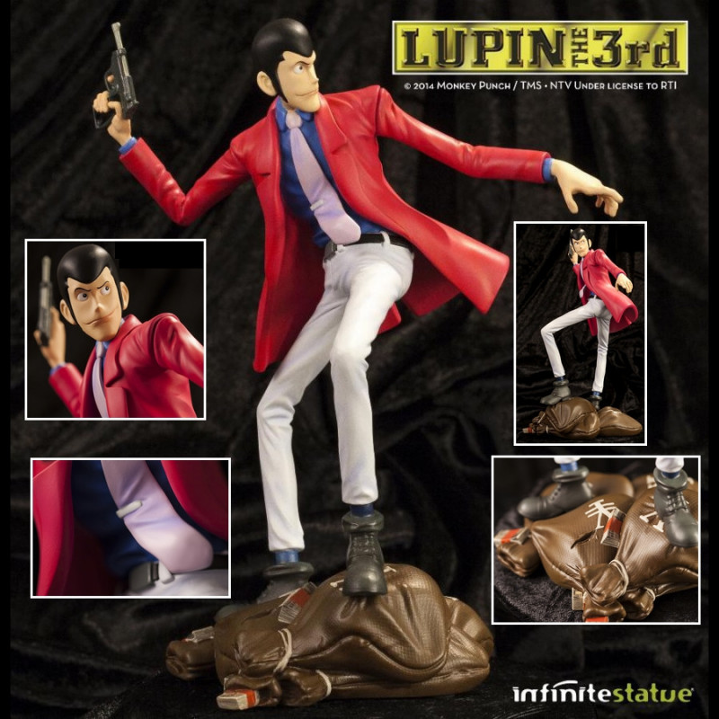 LUPIN III statue résine Lupin Infinite