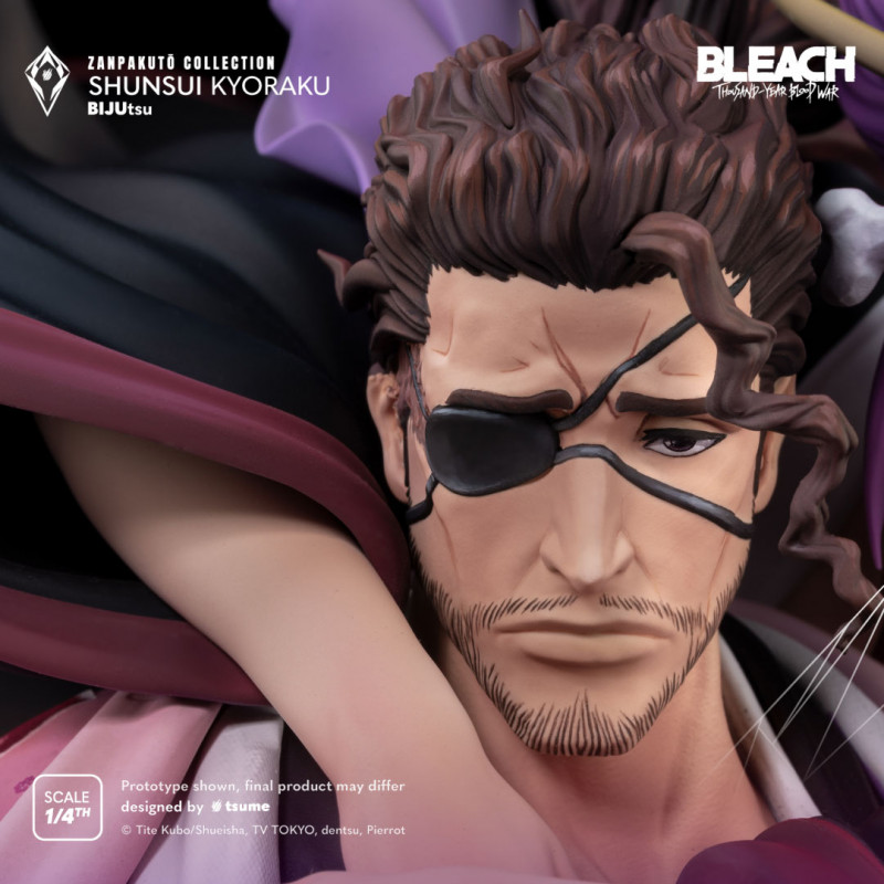 Statue BIJUtsu Shunsui Kyoraku Zanpakuto Collection Tsume Art Bleach