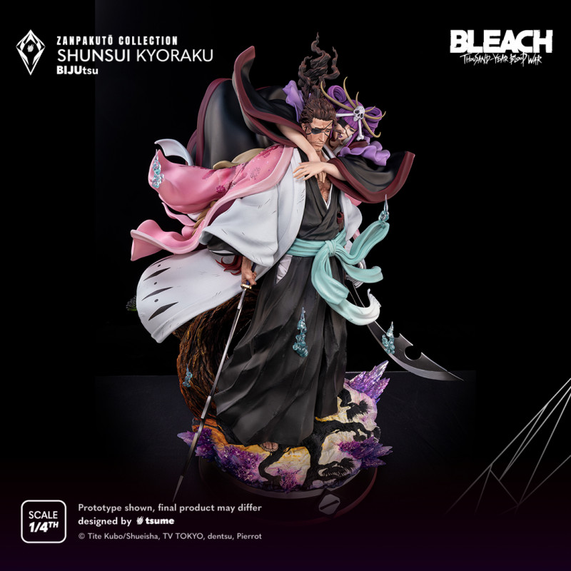 Statue BIJUtsu Shunsui Kyoraku Zanpakuto Collection Tsume Art Bleach