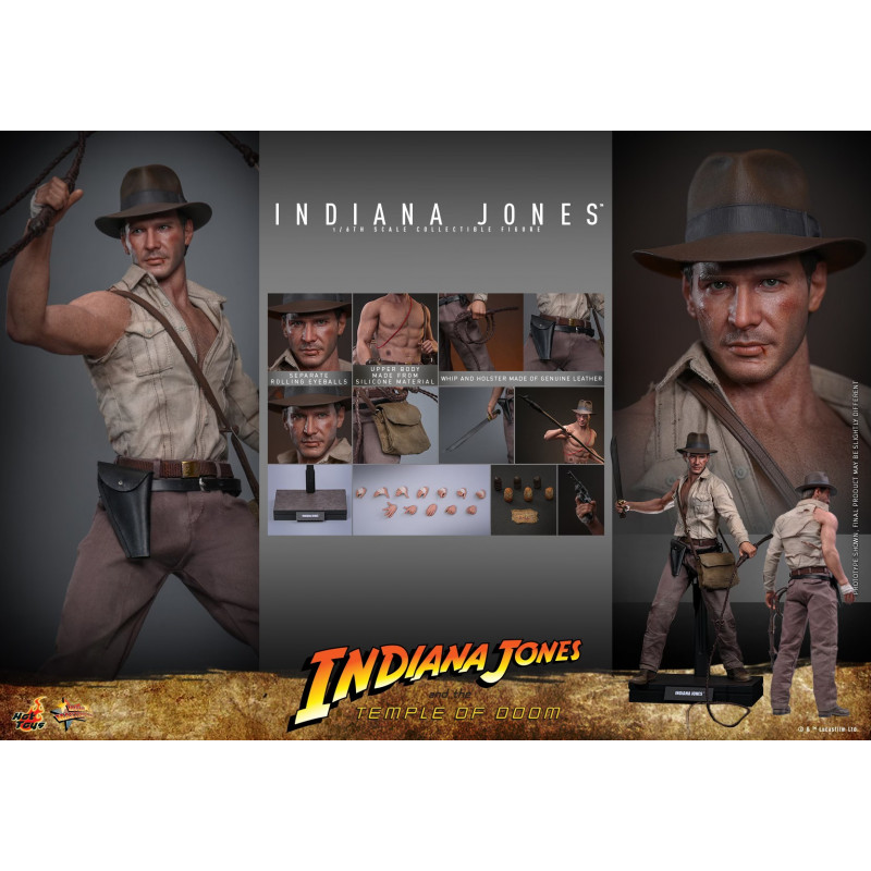 Figurine Movie Masterpiece Indiana Jones Regular Version Hot Toys ...