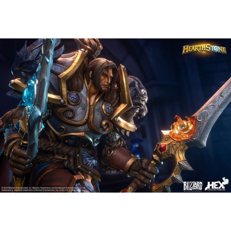 Statue Varian Wrynn 1/10 Version Hex Collectibles Hearthstone