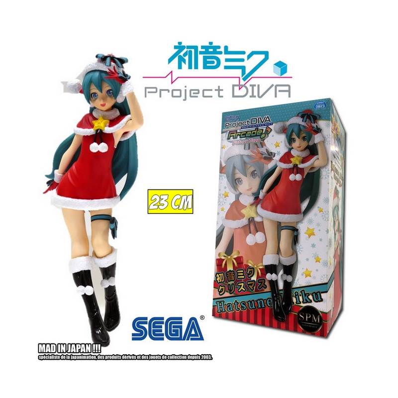 figurine Hatsune Miku Christmas Project Diva Arcade Sega Premium Vocaloid