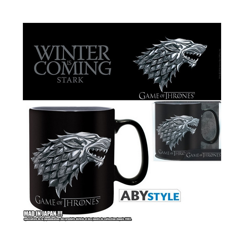 GAME OF THRONES mug Stark Winter is Coming Abystyle 460ml